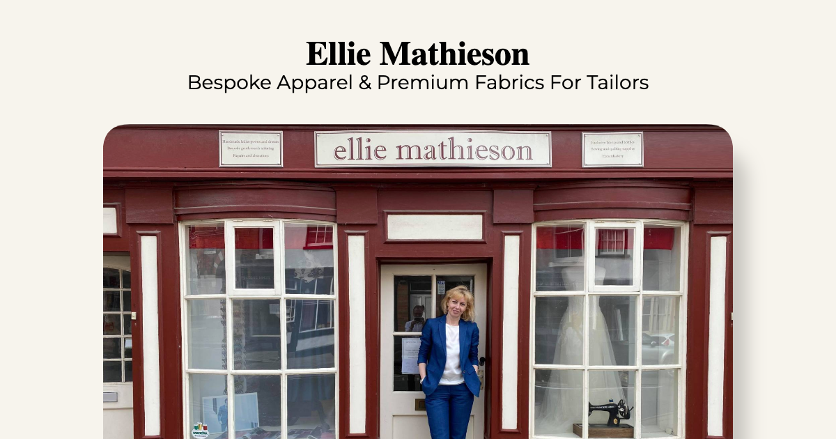 Ellie Mathieson – Premium Tailoring & Fabrics For Fashion Designers